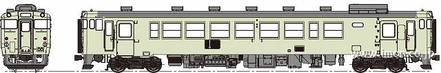 キハ40－500代クリーム10号 動力付 | 鉄道模型店 Models IMON