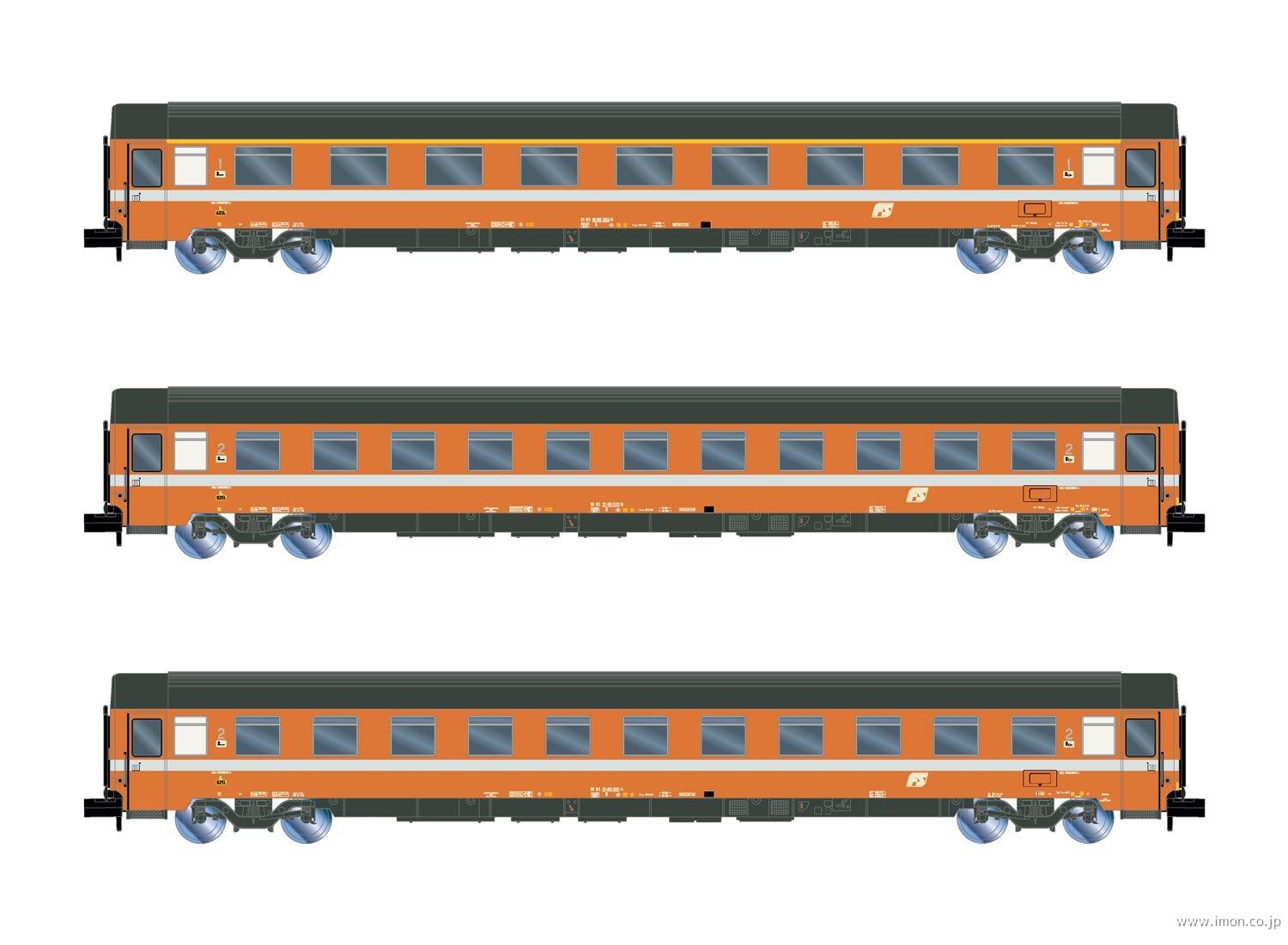 HN4395 FS 3両 UIC－Z Eurofima | 鉄道模型店 Models IMON