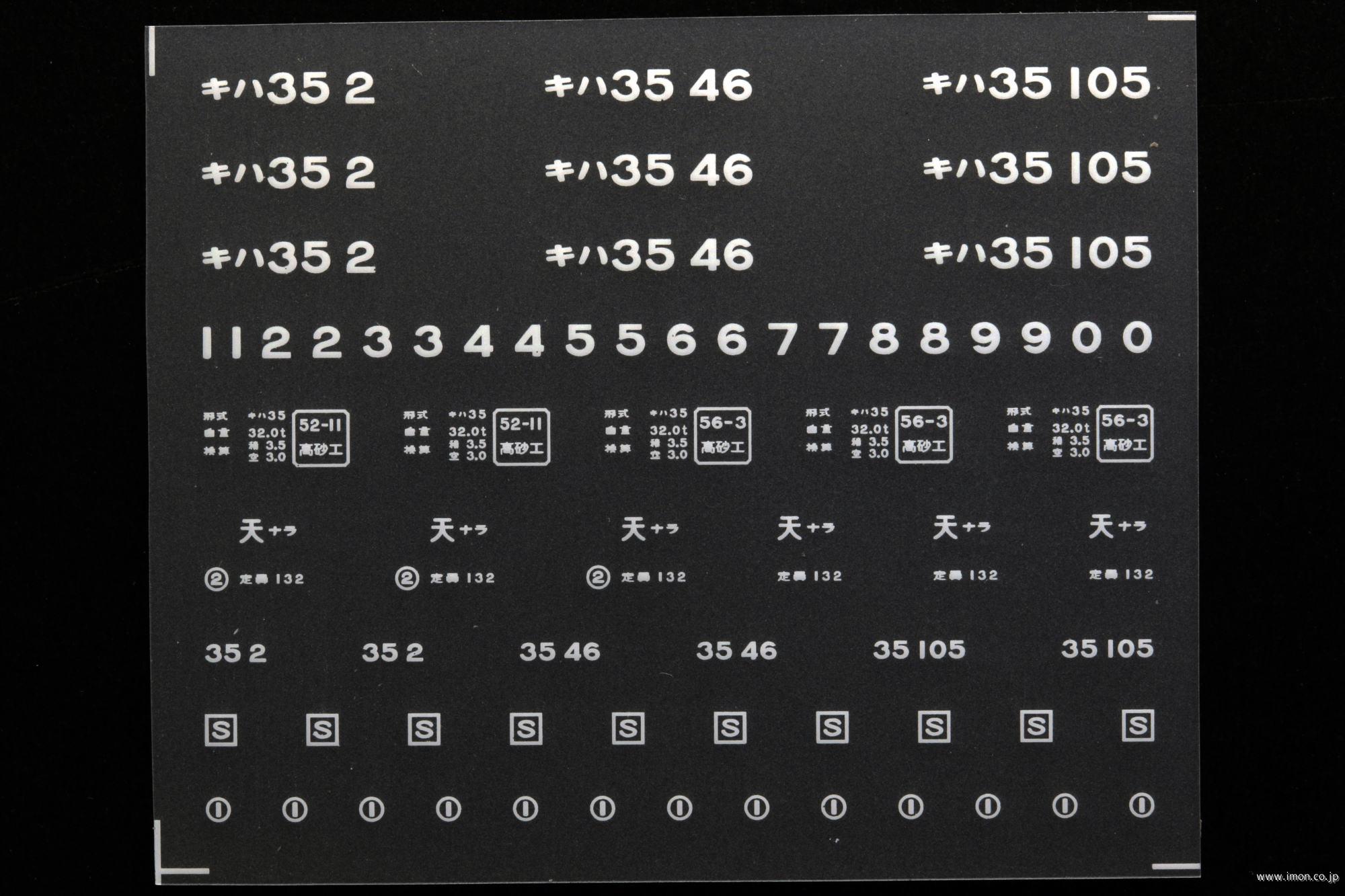 20172 キハ35インレタ 奈良 | 鉄道模型店 Models IMON
