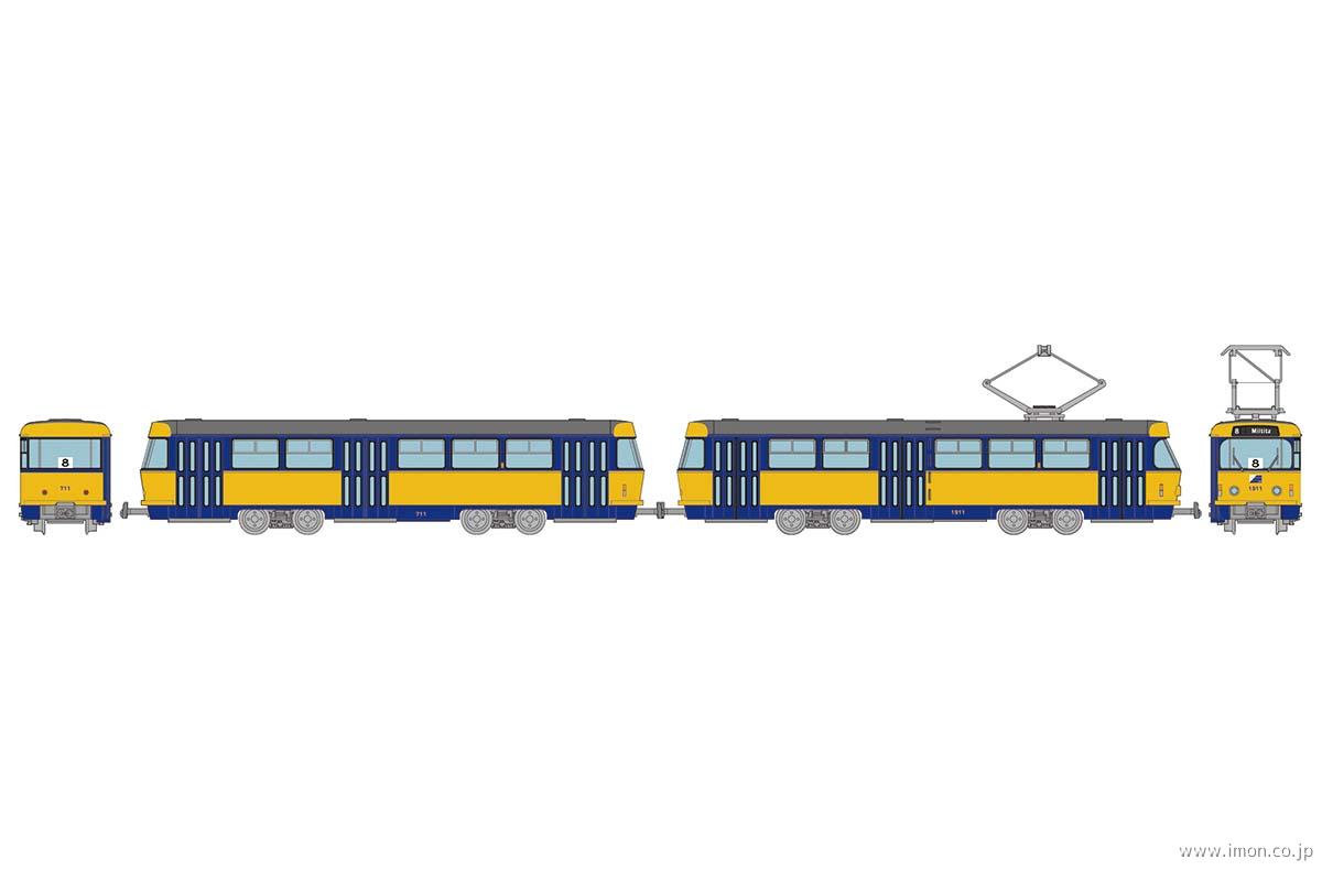 ライプツィヒトラムタトラT4＋B4F | 鉄道模型店 Models IMON
