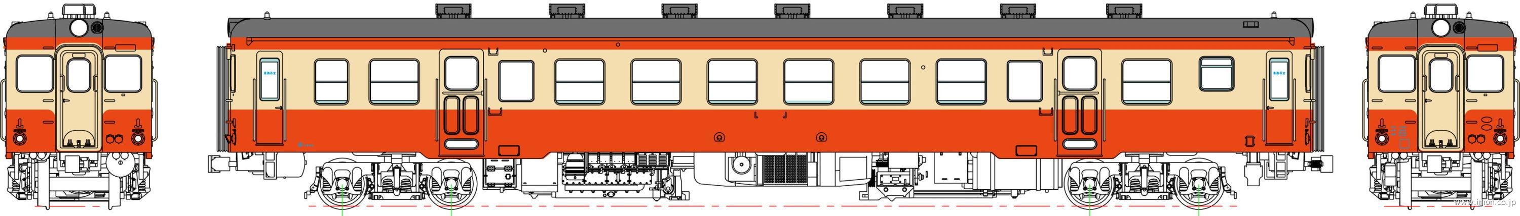 キハ35 一般色 T | 鉄道模型店 Models IMON