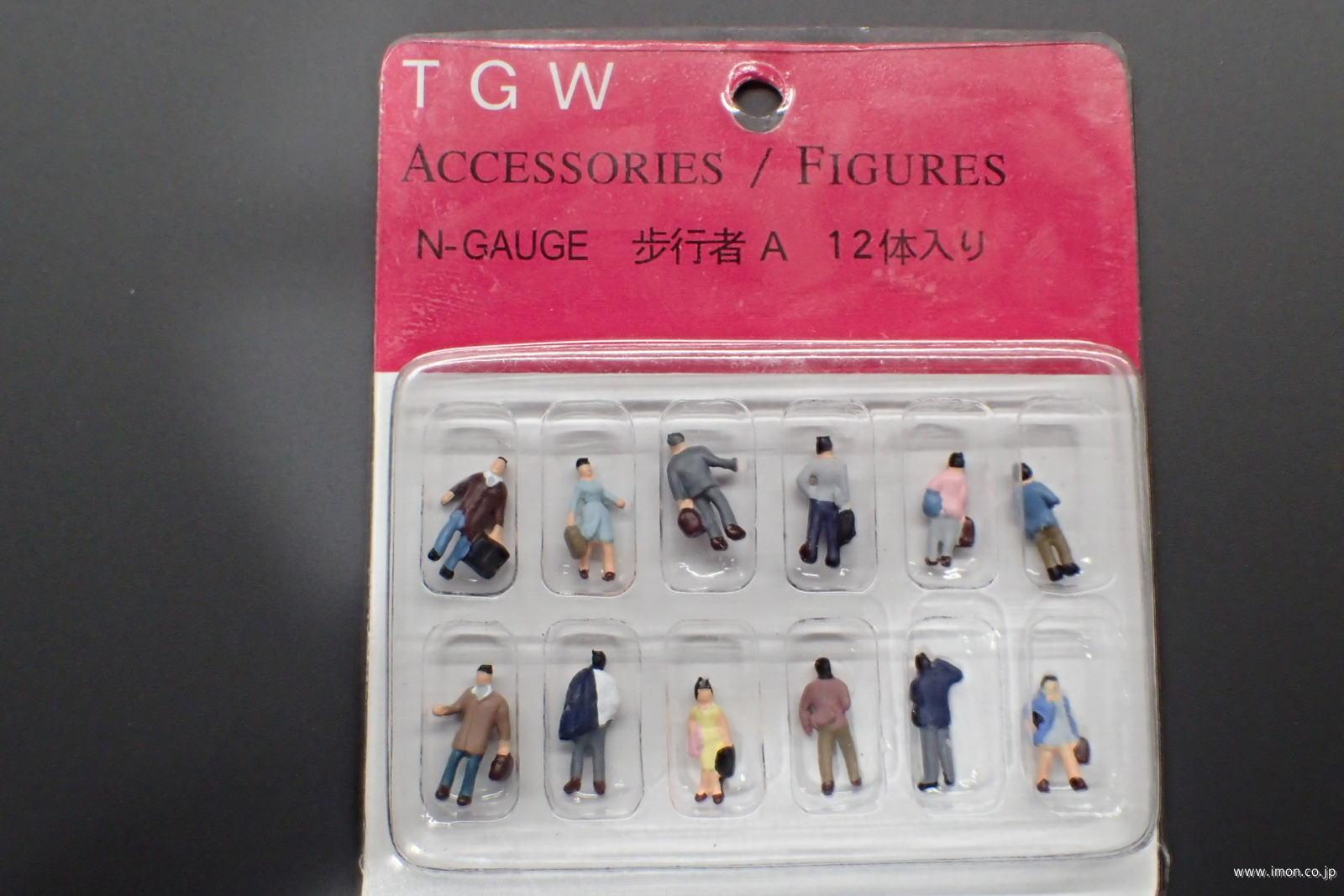 人形 歩行者A 12体入 | 鉄道模型店 Models IMON