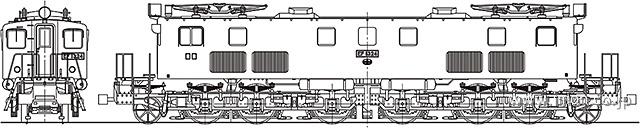 EF15 中期東芝Hゴム暖地 キット | 鉄道模型店 Models IMON